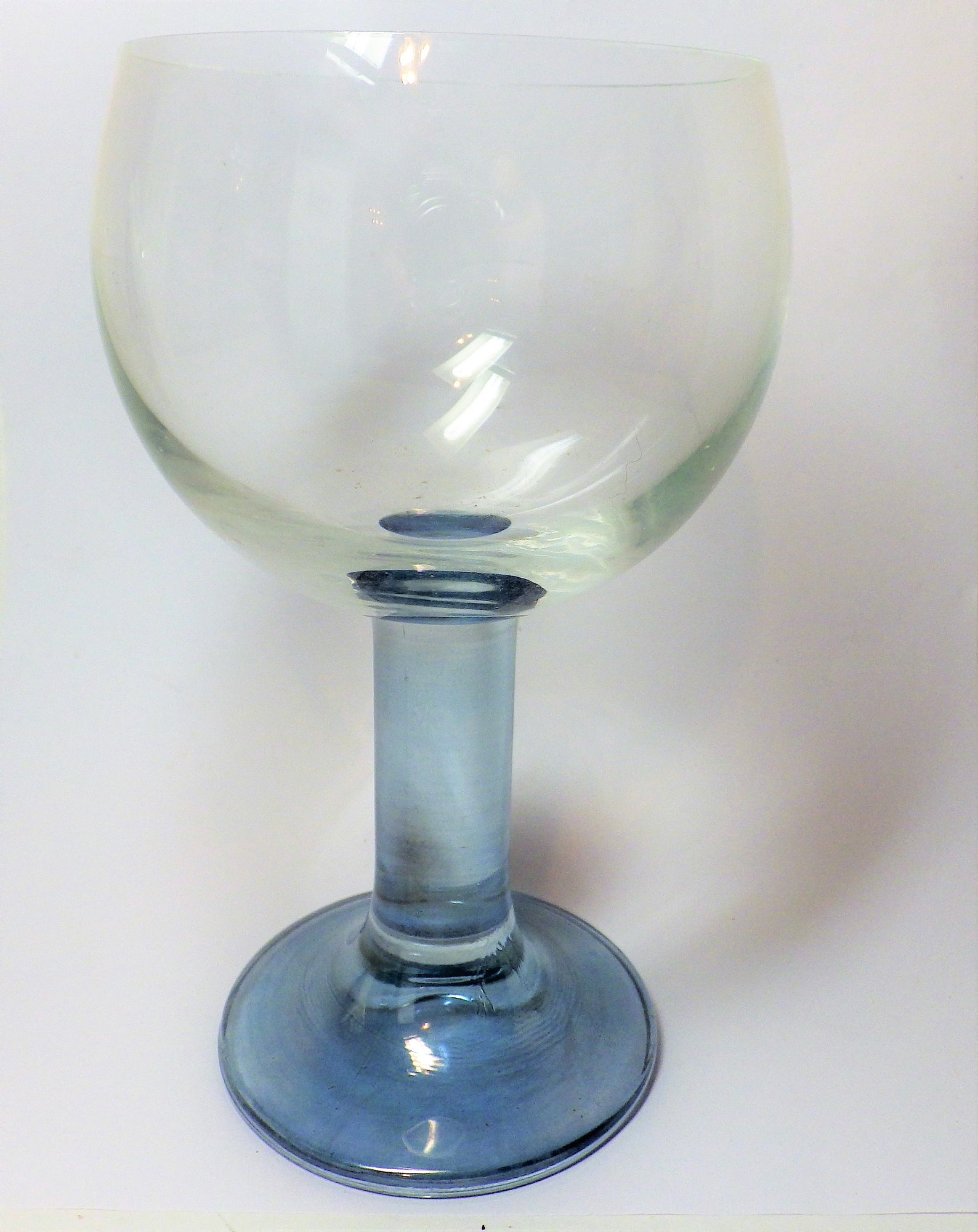 Thomas of Germany Colonna Blue Burgundy Wine Glass Goblet | Etsy