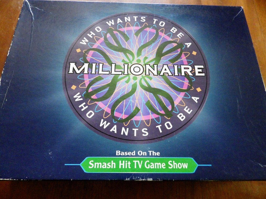 Who Wants to Be A Millionaire Board Game ABC Smash Hit TV Game Show ...