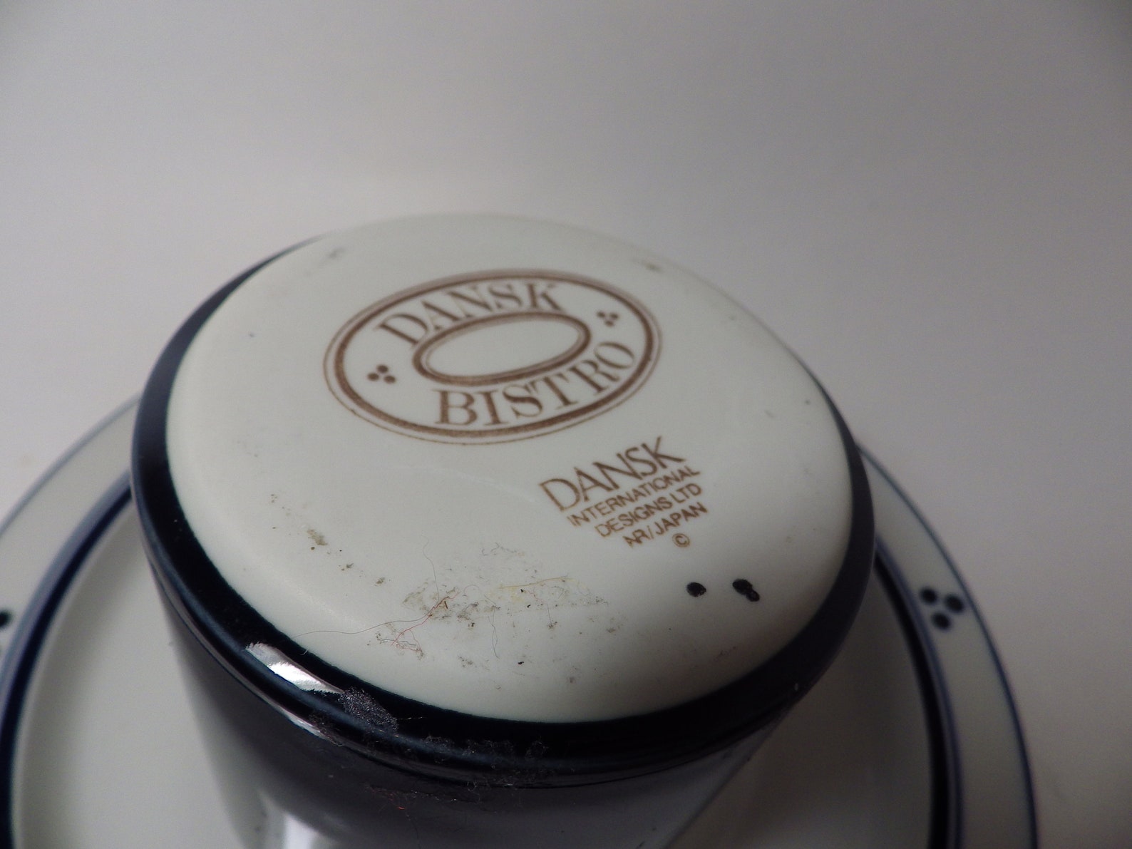 1990s 2 Vintage DANSK Bistro/ Bisserup Blue Cup/ - Etsy