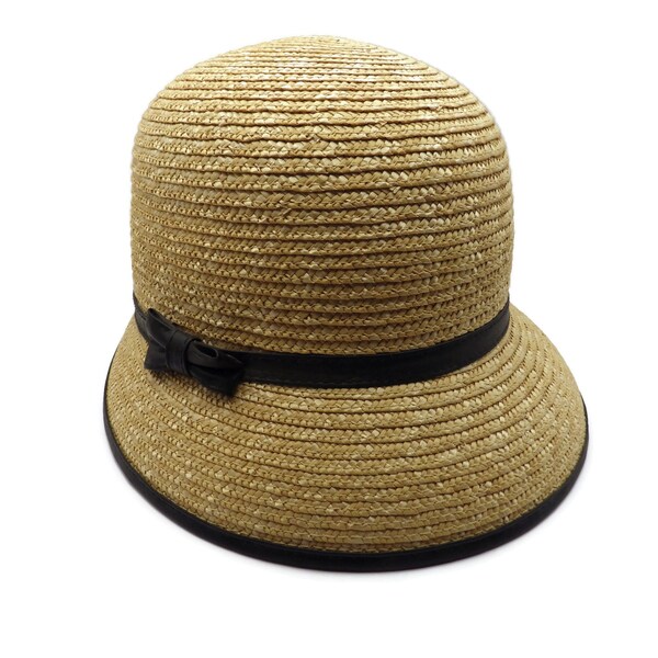 Straw Cloche Hat - Etsy