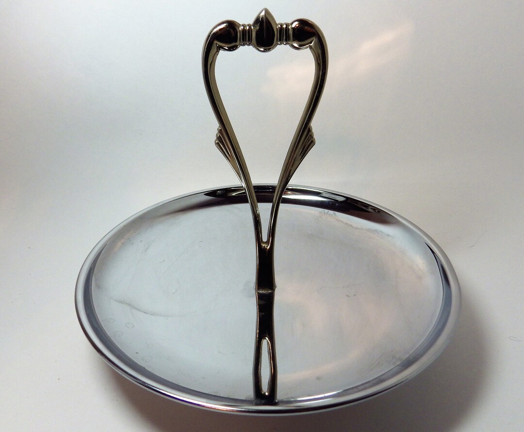 1970s Vintage Kromex Handled Tidbit Tray Mid Centry Modern - Etsy