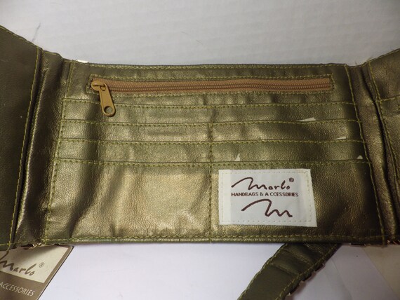 Vintage Marlo/ Gold Metal Mesh Wallet Bag/ Crossbody/… - Gem