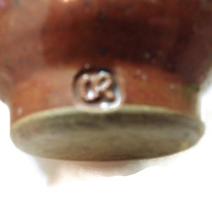 Possible George Rector Studio Pottery Candle Lamp Signed - Etsy