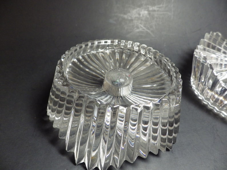 Vintage MIKASA MOTION Austrian Crystal (2) Candle Holders Taper - Etsy
