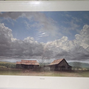 Large Ward H. Nichols Print/ Signed & Numbered/ - Etsy