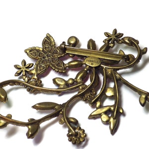 Vintage Sorrelli/ Brooch/ Pin/ Large Floral/ Multi Color Stones - Etsy