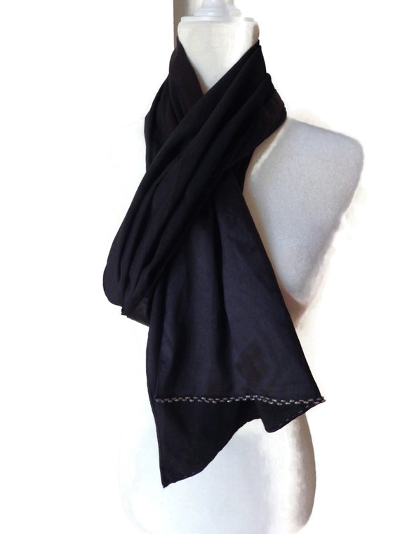 Satin scarf wrap - Gem