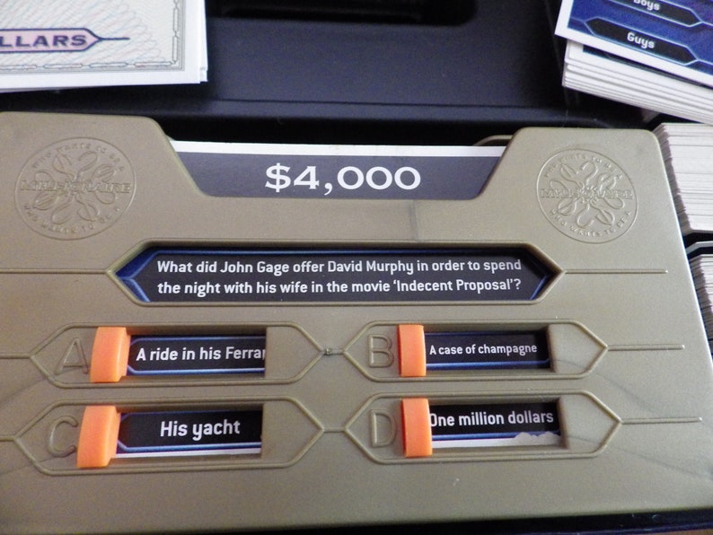Who Wants to Be A Millionaire Board Game ABC Smash Hit TV Game - Etsy