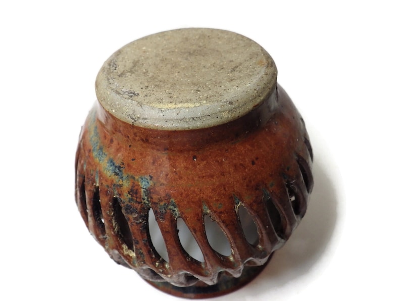 Possible George Rector Studio Pottery Candle Lamp Signed - Etsy