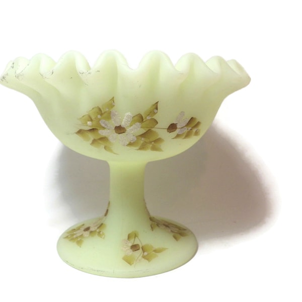 Fenton Compote Dish - Etsy
