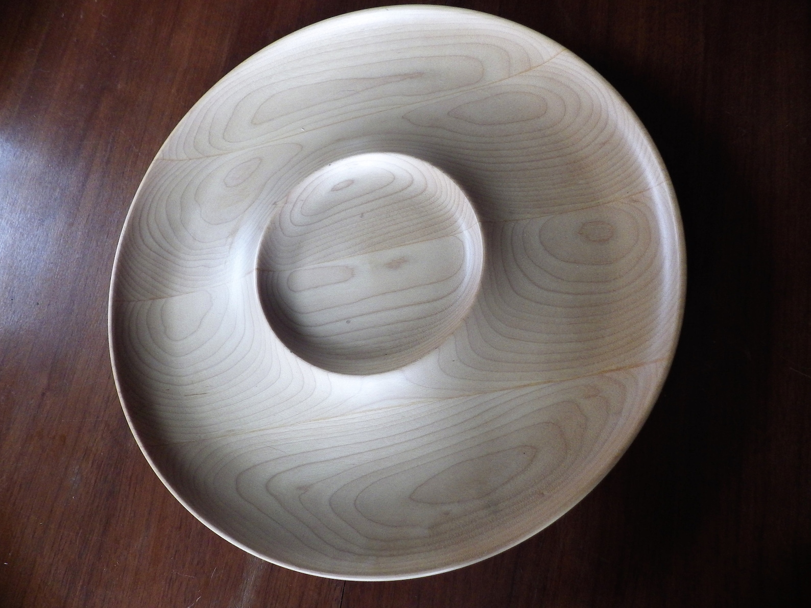 Vintage Woodbury Woodenware/ Chip & Dip/maple Wood/ Made in Vermont - Etsy