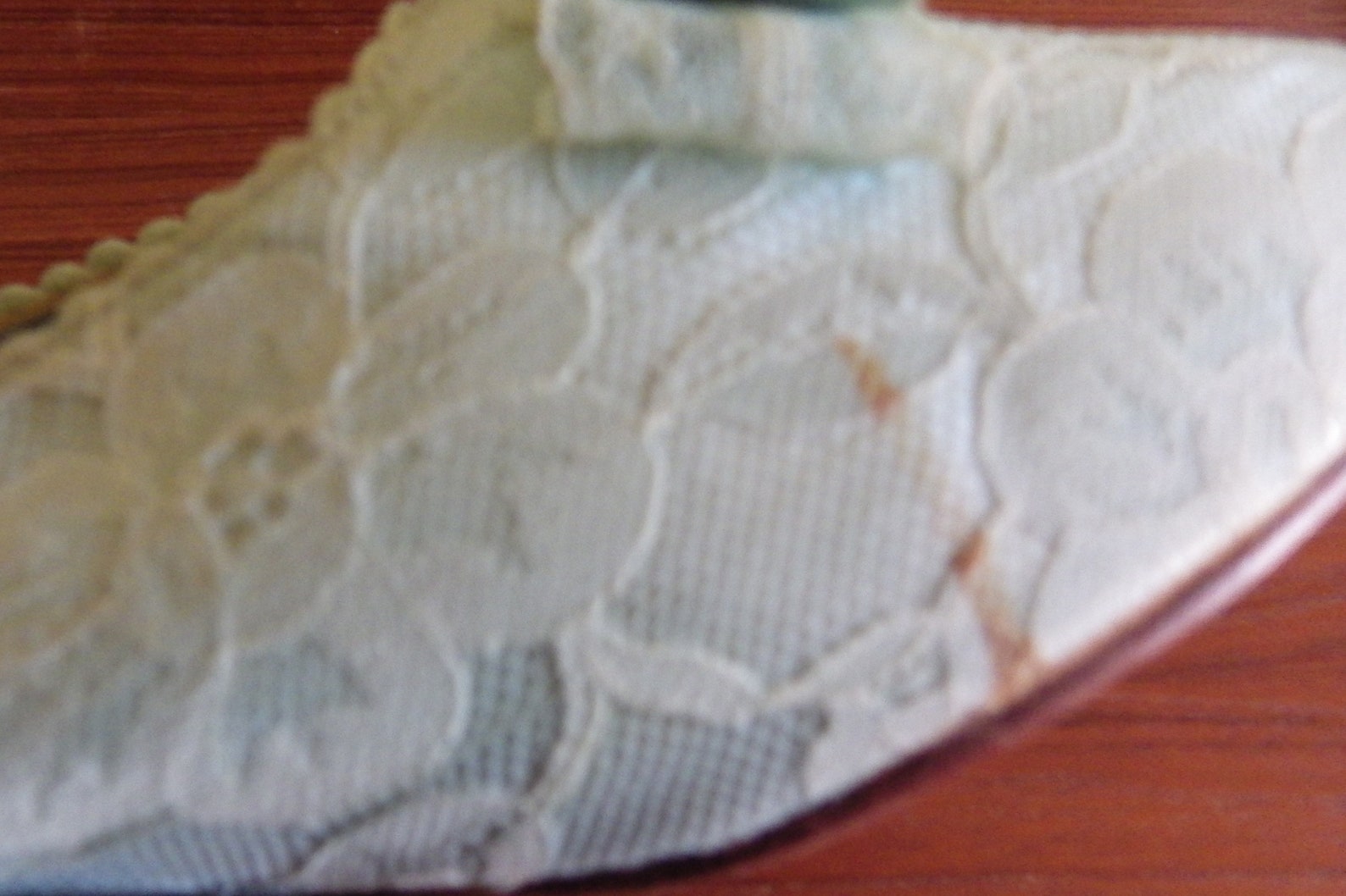 1970s Vintage Evans Slippers Slides Mules Mint Green Lace Rosette ...