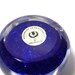 Vintage John Deacons Paperweight Clear Faceted With Blue Red - Etsy