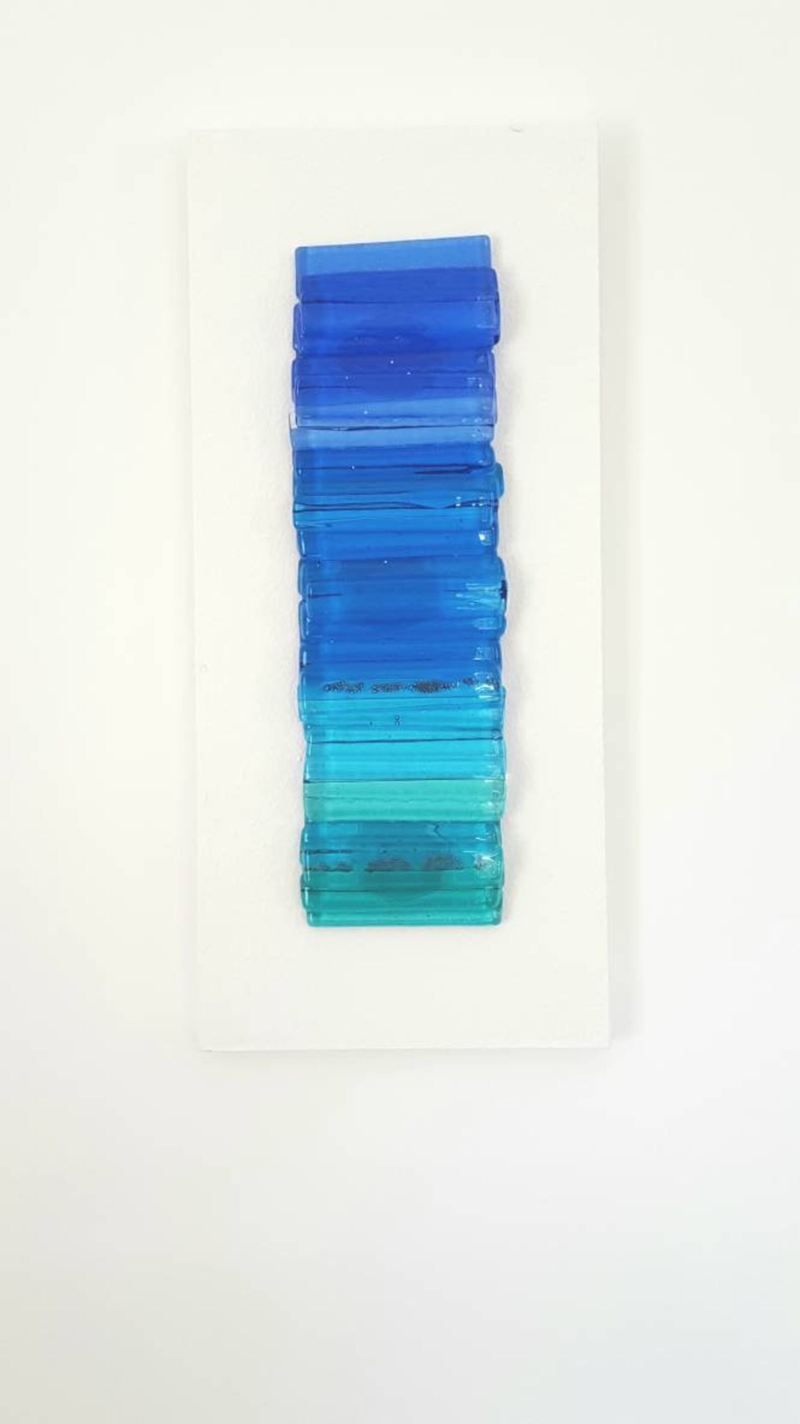 Fused Glass Ocean Wall Art Beach Art Contemporary Ocean - Etsy