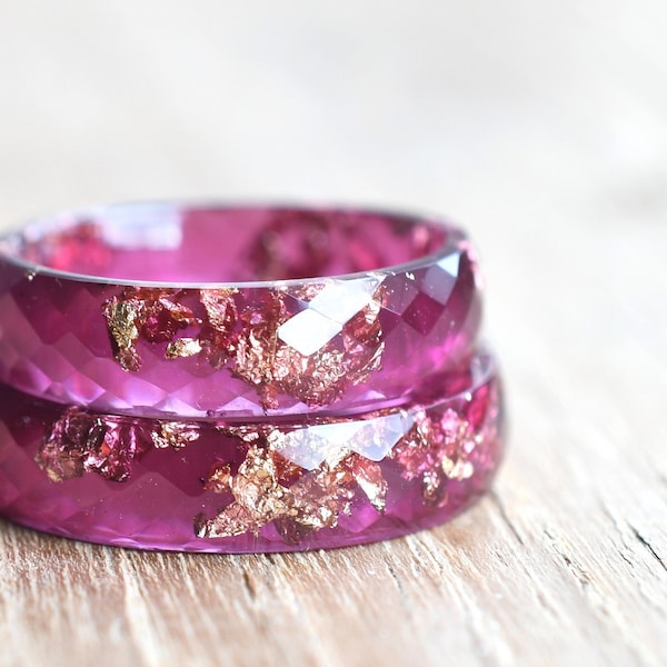 Resin Stacking Ring - Etsy