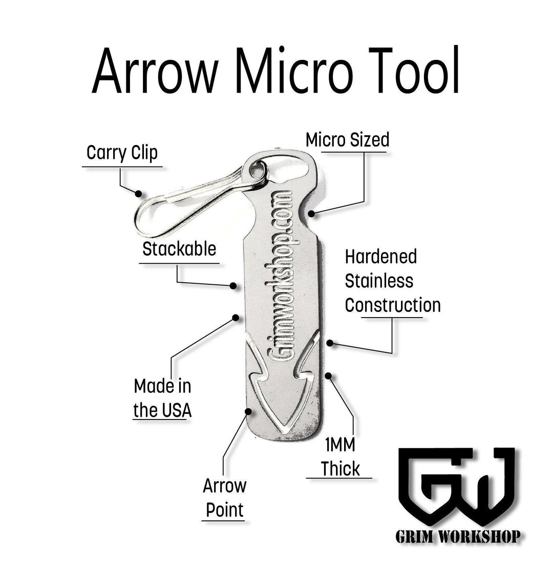 Arrowhead Micro Tool - Etsy