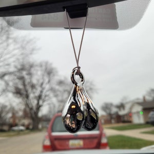 Rearview Mirror Nuts Funny Testicle Car Decor or Bachelor ...