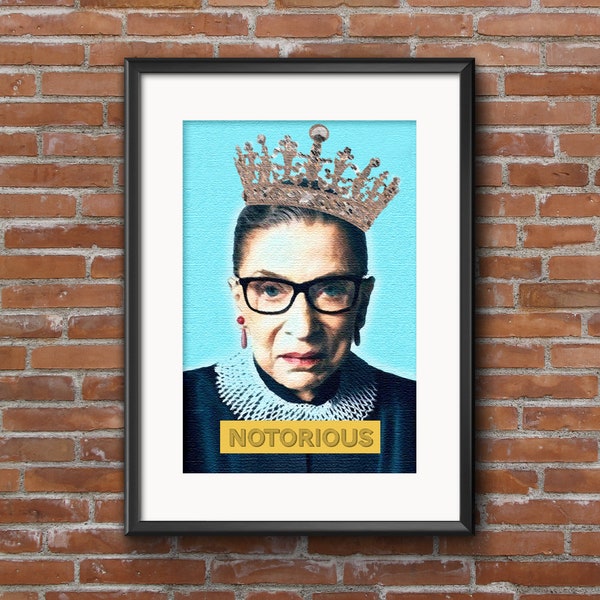 Notorious Rbg - Etsy