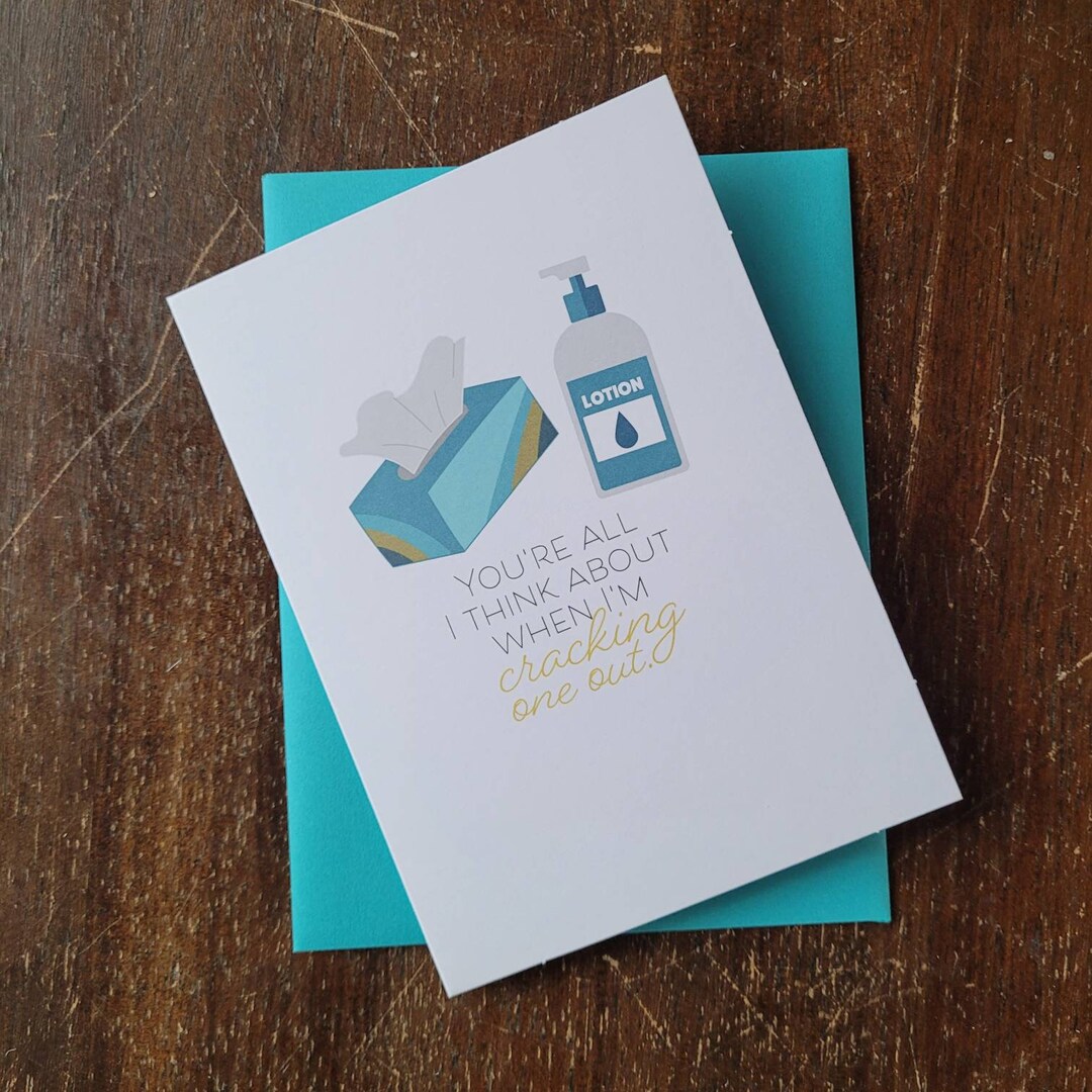 You're All I Think About When I'm Cracking One Out - Etsy