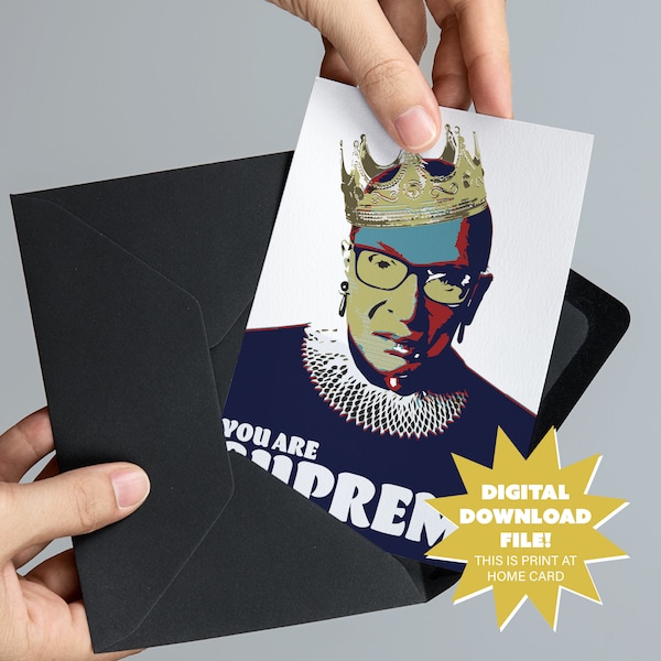 Rbg Greeting Cards - Etsy