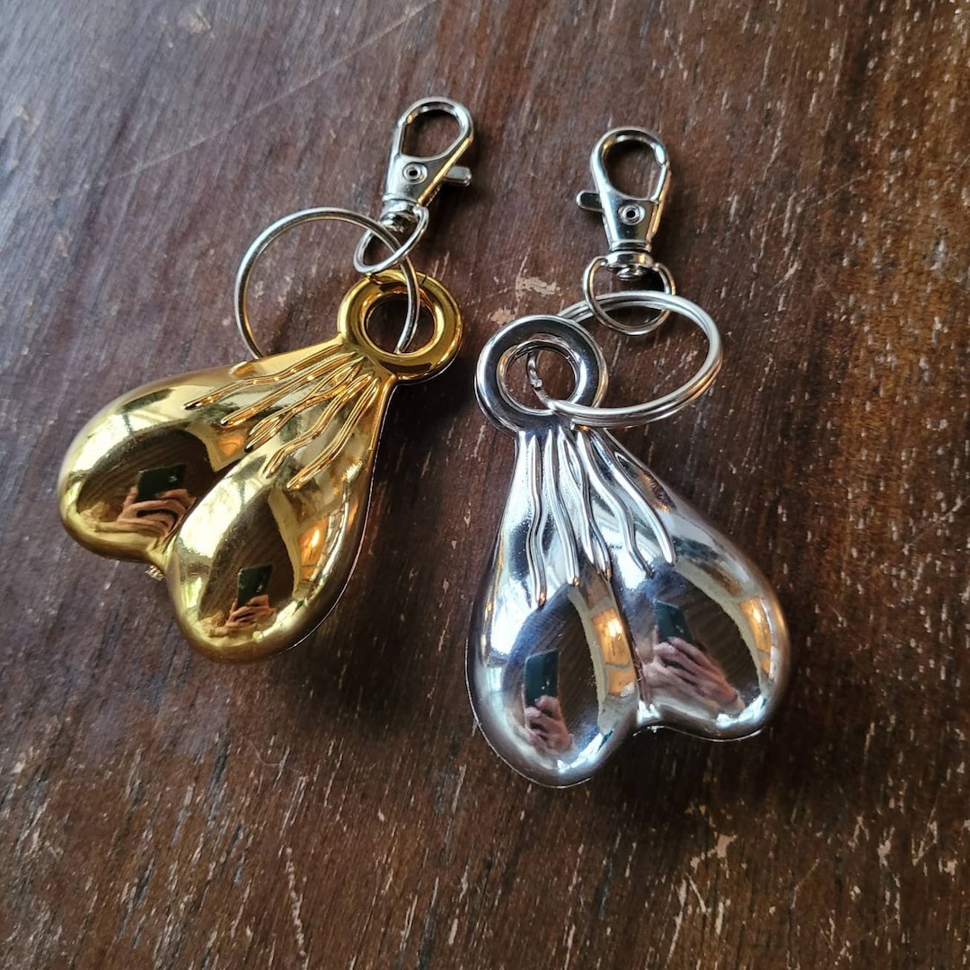 Keychain Nuts Funny Testicle Keychain or Bachelor / Bachelorette Party ...