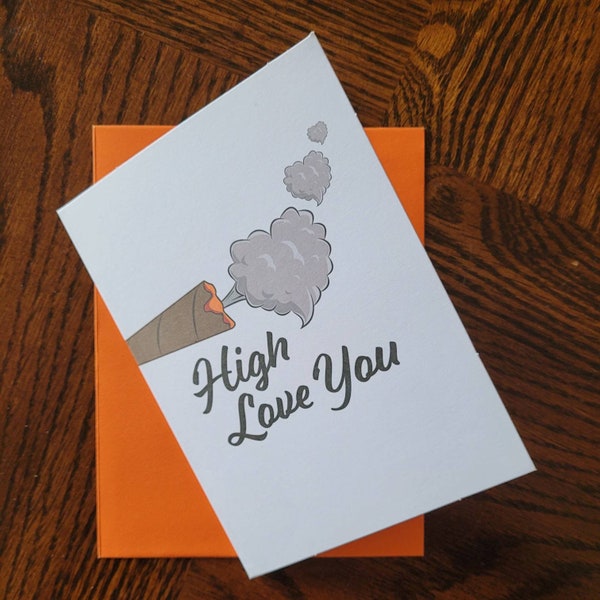 Weed Greeting Card - Etsy