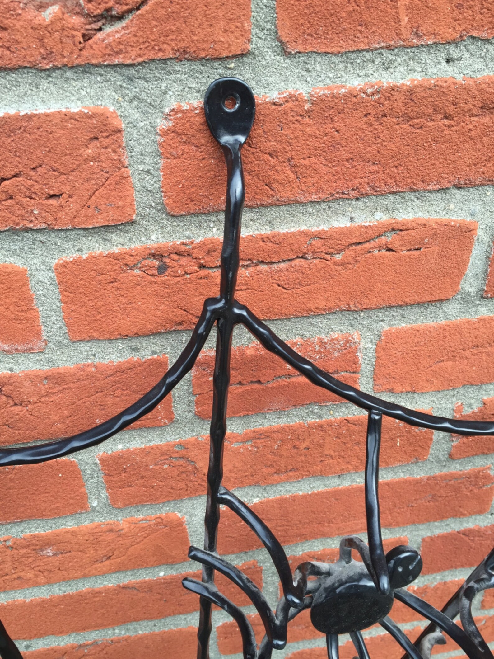 Vintage Cast Iron Spider Web With Spider Window - Door Fence - Etsy