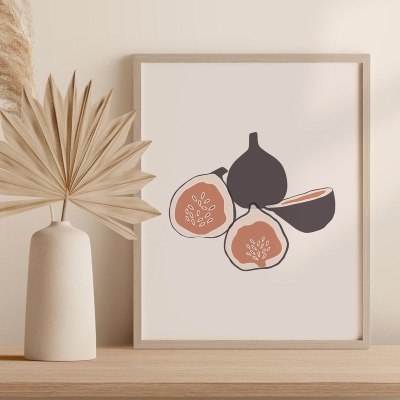 Abstract Fruit Art - Etsy