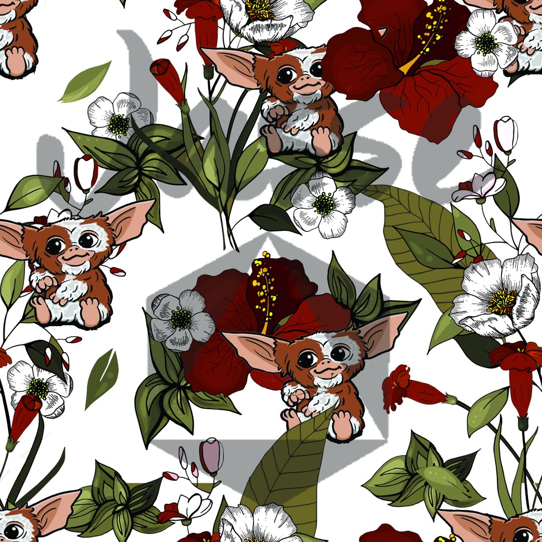 Gremlin Digital Seamless Pattern/seamless Design/motif Sans Couture ...