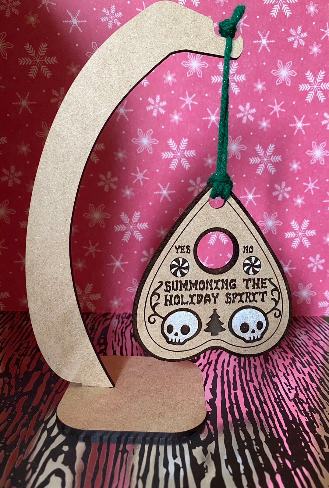 Laser Cut Summoning the Holiday Spirit Ouija Board Planchette - Etsy