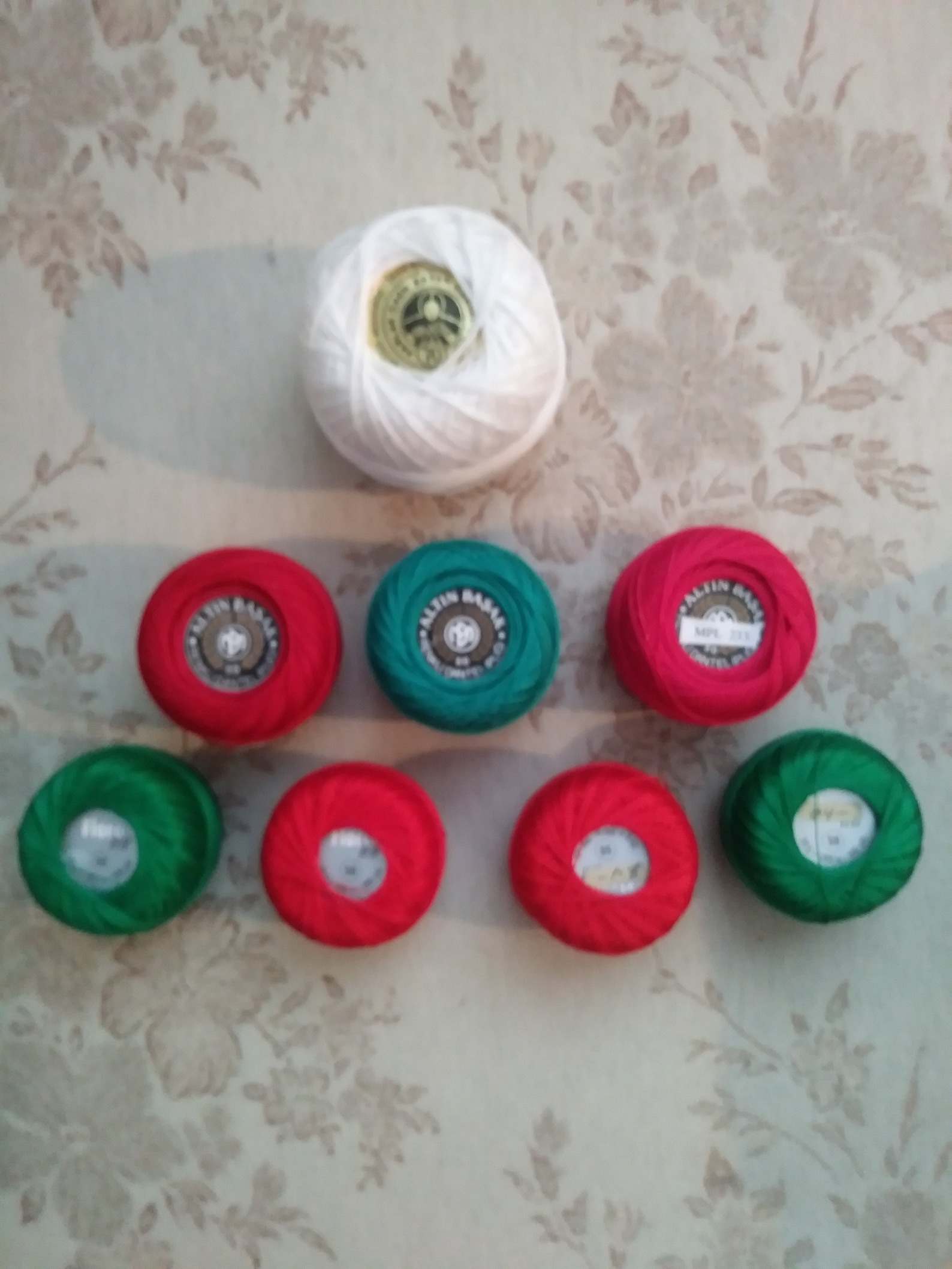 Cotton 6 Ply Cordonnet Thread Flora 50 Red or Green DMC 70 - Etsy