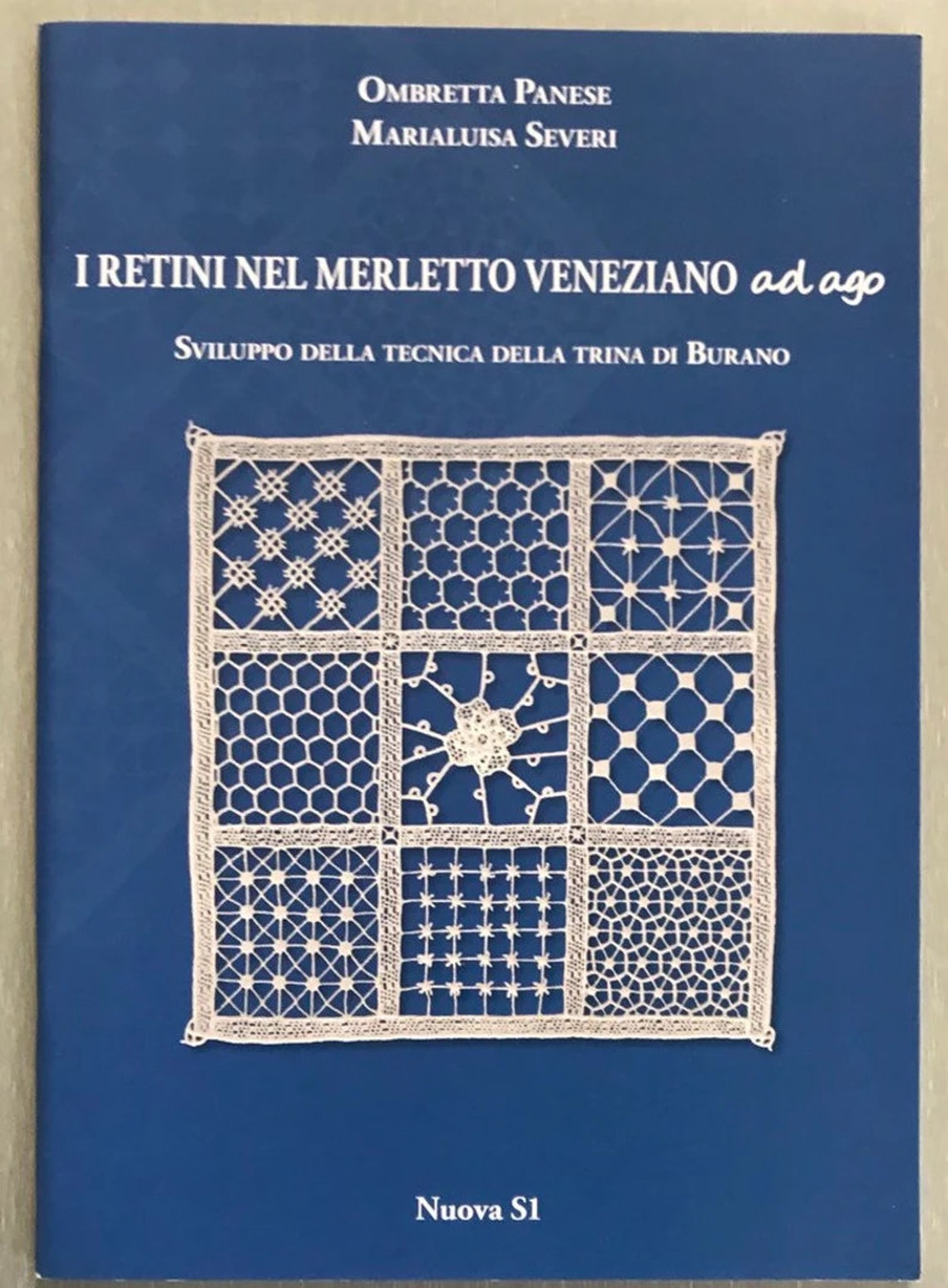 Burano Needle Lace - 3 Volumes From 2014-2016 Merletto Veneziano Ad Ago ...