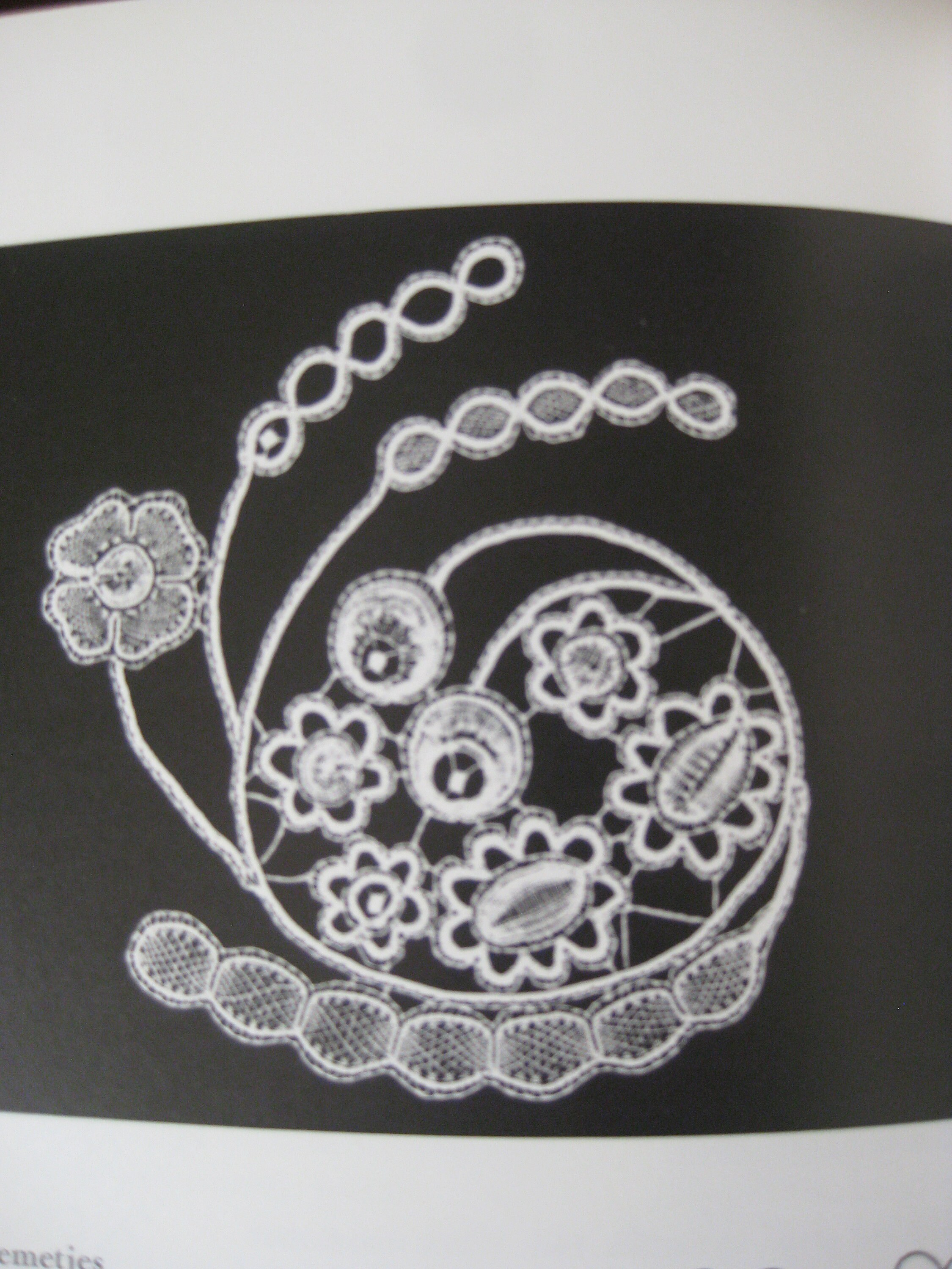 Duchesse- Kant Bobbin Lace Book From Belgium. Lovely Mid 19th Century ...