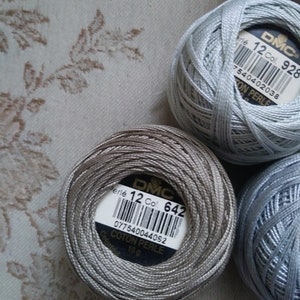 DMC #8 Pearl Cotton Thread Size 8 - Pick Your Color and Your Quantity ...