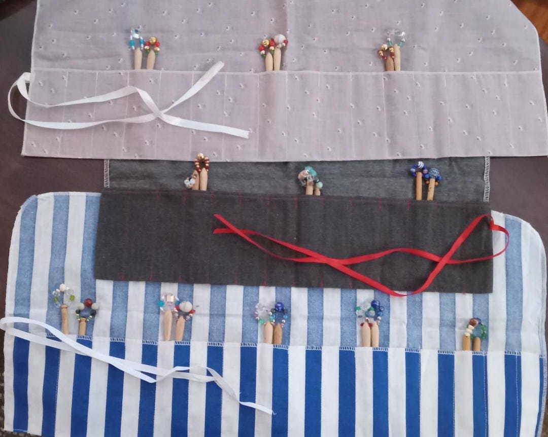 Bobbin Holders for Lace Making Bobbins to Hold About 12-17 Pairs: 12.50 ...