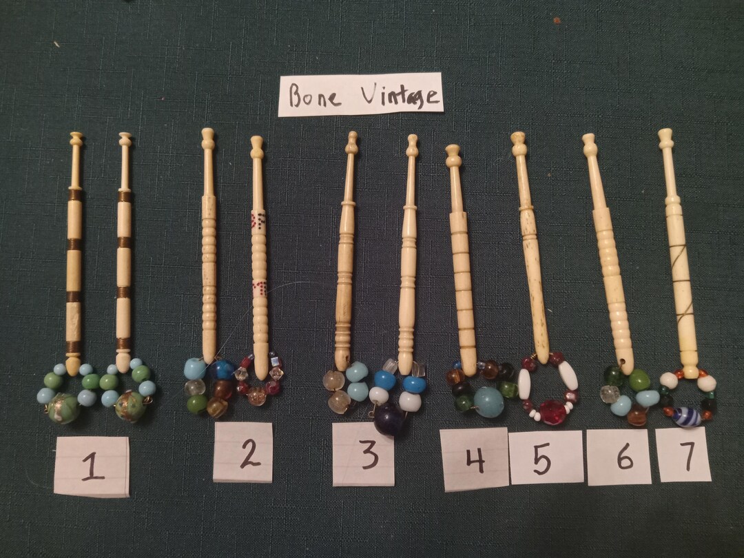 Vintage Bone Not Springett 1 Probably Older Stuart Ones Midlands Lace ...