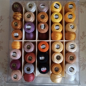 DMC #8 Pearl Cotton Thread Size 8 - Pick Your Color and Your Quantity ...