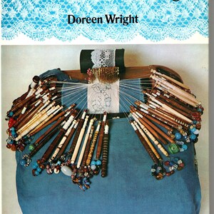 Bobbin Lace Making Book by Doreen Wright W/ Bobbin Lace Patterns ...