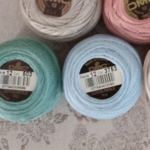 OVERSTOCK Limited Stock Close Out DMC Pearl 12 Thread 10 Gram Great for ...