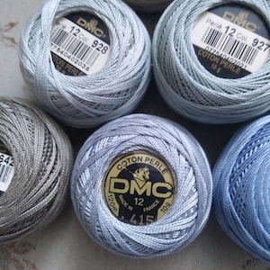 DMC #8 Pearl Cotton Thread Size 8 - Pick Your Color and Your Quantity ...