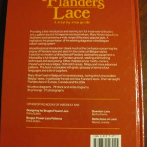 RARE OOP Flanders Lace Book by Mary Niven. Includes Patterns - Etsy