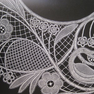 Duchesse- Kant Bobbin Lace Book From Belgium. Lovely Mid 19th Century ...