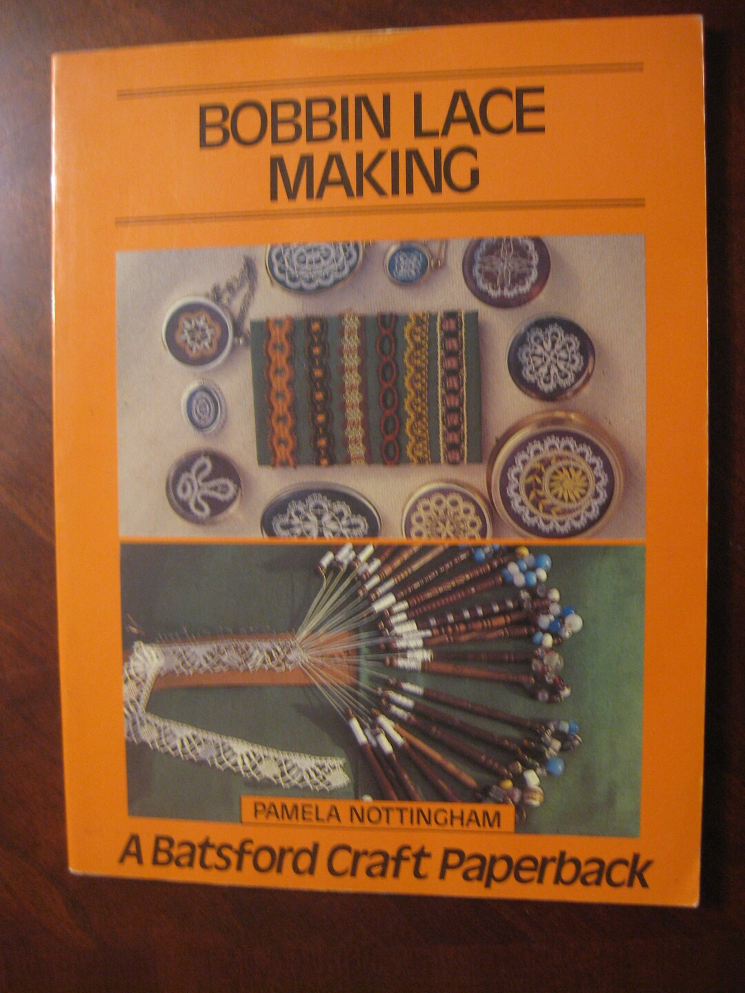 Bobbin Lace Making Book by Pamela Nottingham With Bobbin Lace Patterns ...