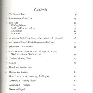 Bobbin Lace Making Book by Doreen Wright W/ Bobbin Lace Patterns ...