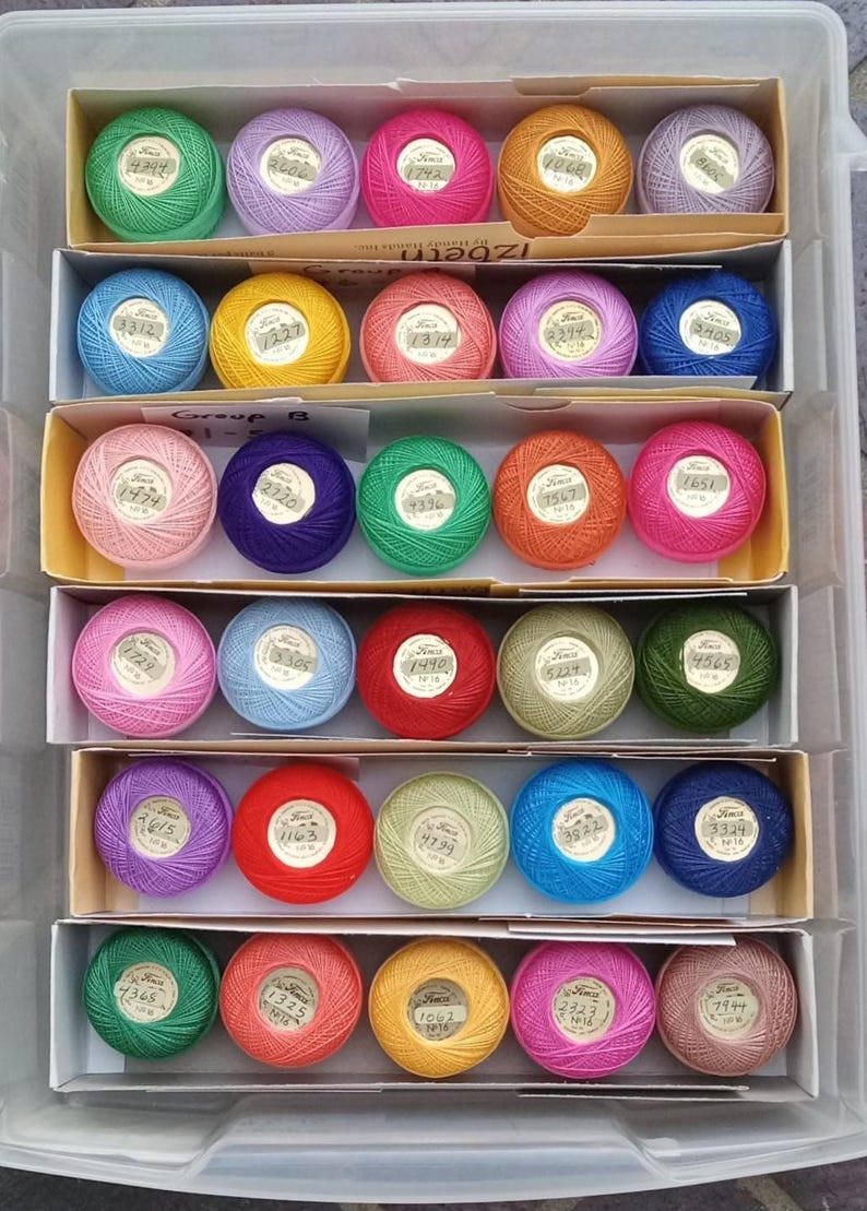 CLOSEOUT Finca 16 Cotton Lace Thread for Tatting & Bobbin Lace 3.30 for ...