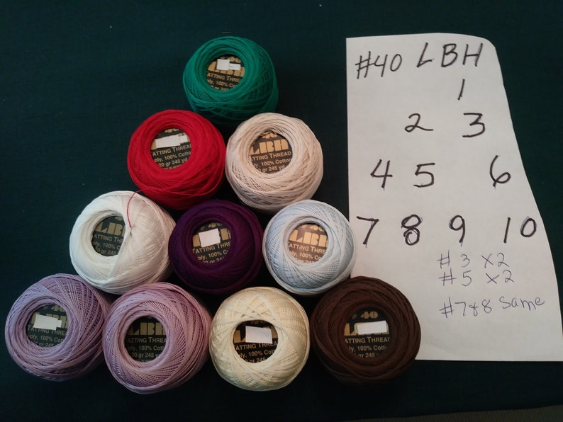 Cotton 6 Ply Cordonnet Thread Flora 50 Red or Green DMC 70 - Etsy