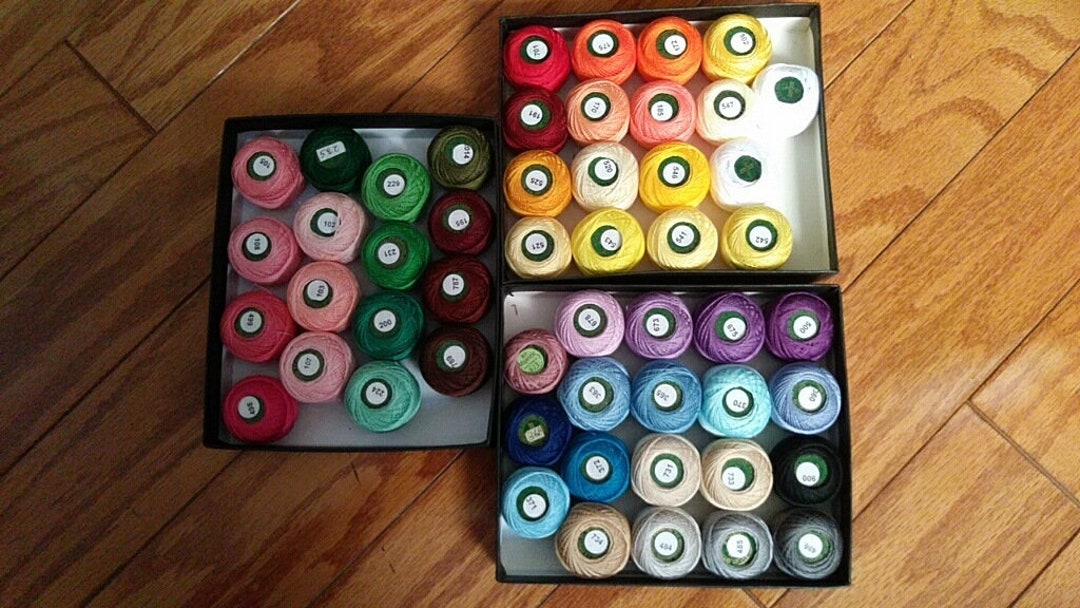 Cotton Lace Threads for Tatting & Bobbin Lace 3.25 Each Venus 5g Approx ...