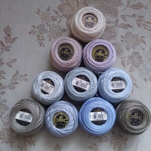 DMC #8 Pearl Cotton Thread Size 8 - Pick Your Color and Your Quantity ...