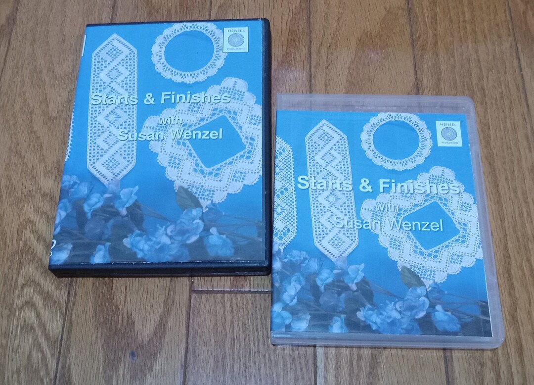 Starts and Finishes DVD or USB Torchon Bobbin Lace W/ Susan Wetzel ...