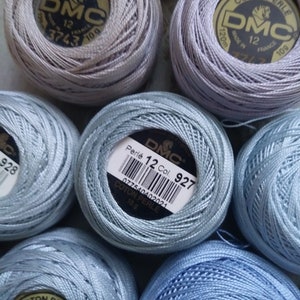 DMC 8 Pearl Cotton Thread Size 8 Pick Your Color and Your - Etsy